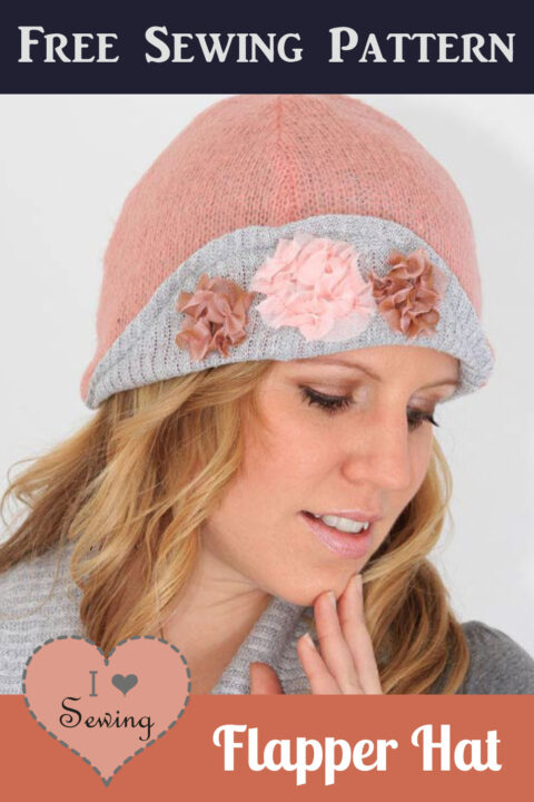 Free Sewing Pattern - Flapper Beanie Hat | Gina Renee Designs